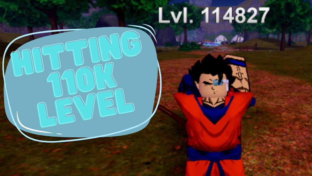Hitting 110 k level in DBE | Roblox - YouTube