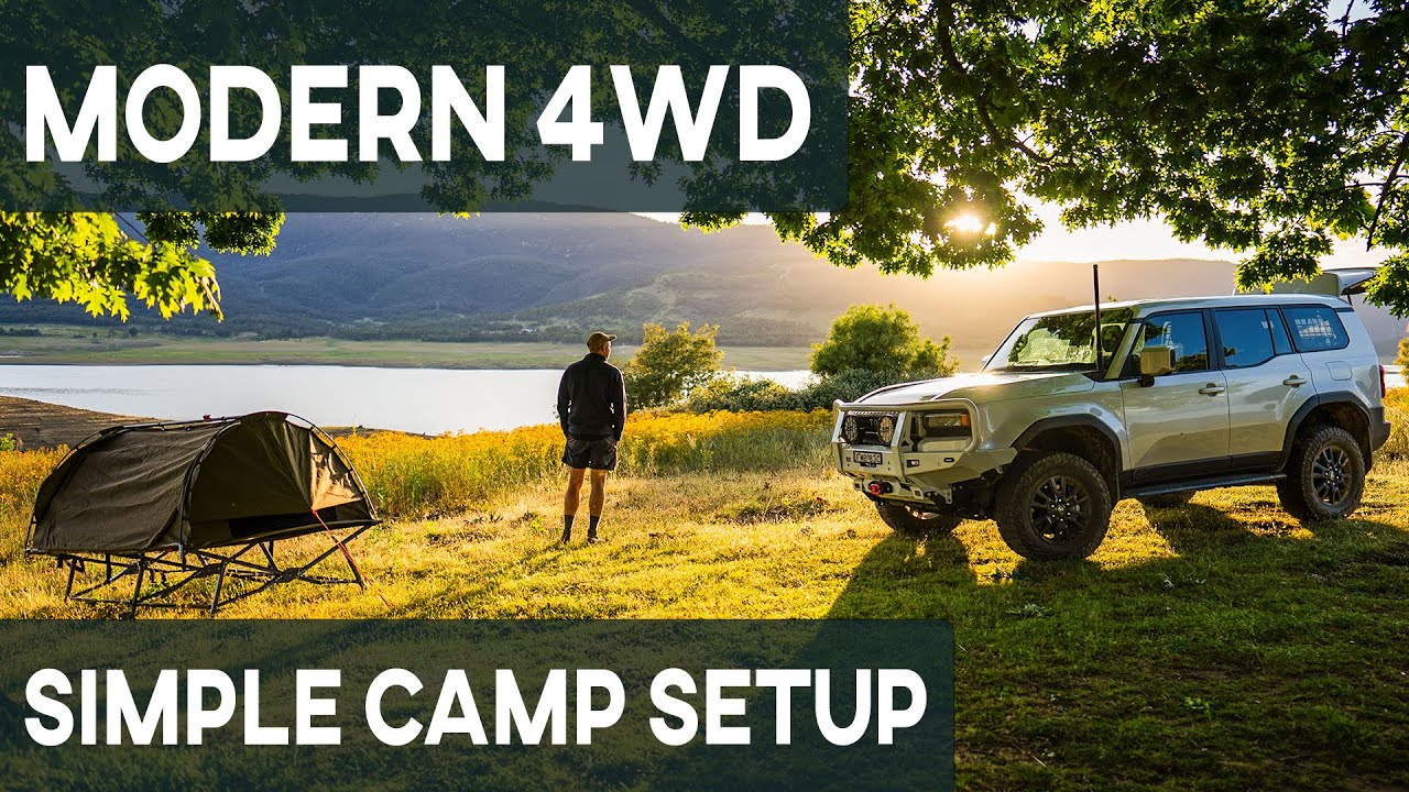 BASIC Camp Set Up For A MODERN 4WD - YouTube