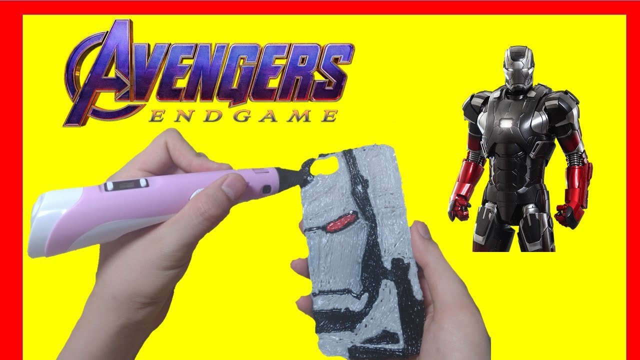 war machine case [3D Pen] 케이스 만들기 - YouTube