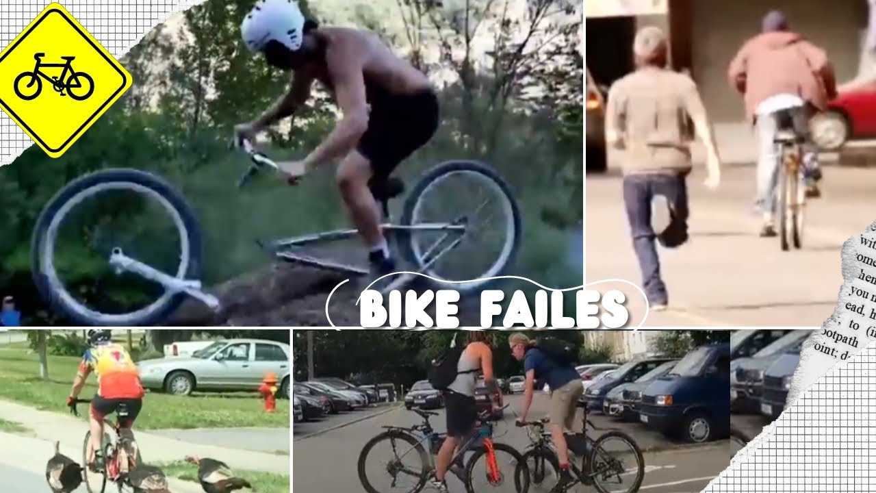 Funny bike fails | Cyclist fails are fun to watch | #memes #funny #fail ...