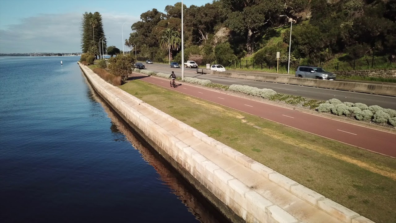 Perth City and Mounts Bay Road - YouTube