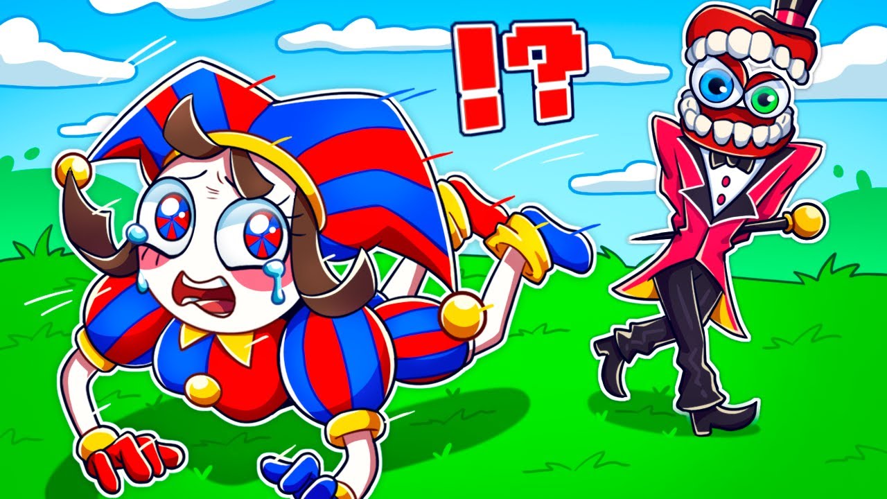 Pomni HURT by the Angry CAINE in Minecraft! - YouTube