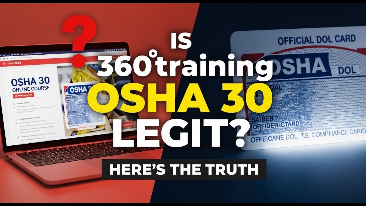 Is 360training OSHA 30 Legit? Here’s the Truth - YouTube