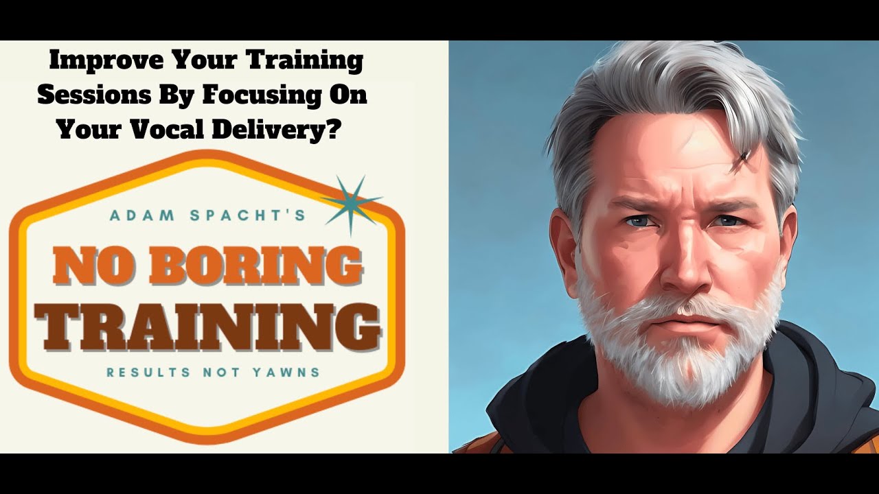 Improve your training by improving your vocal delivery - YouTube