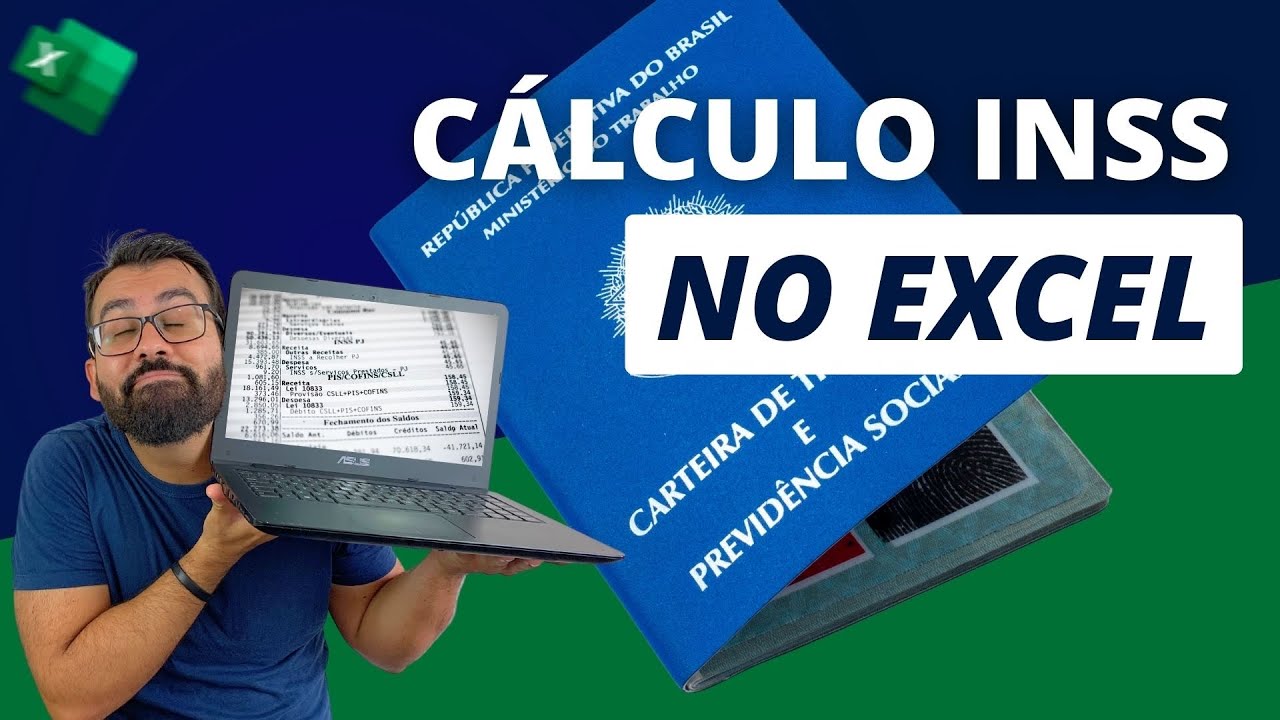 Cálculo [Progressivo] do INSS 2023 no Excel: Aula Completa | Planilha ...