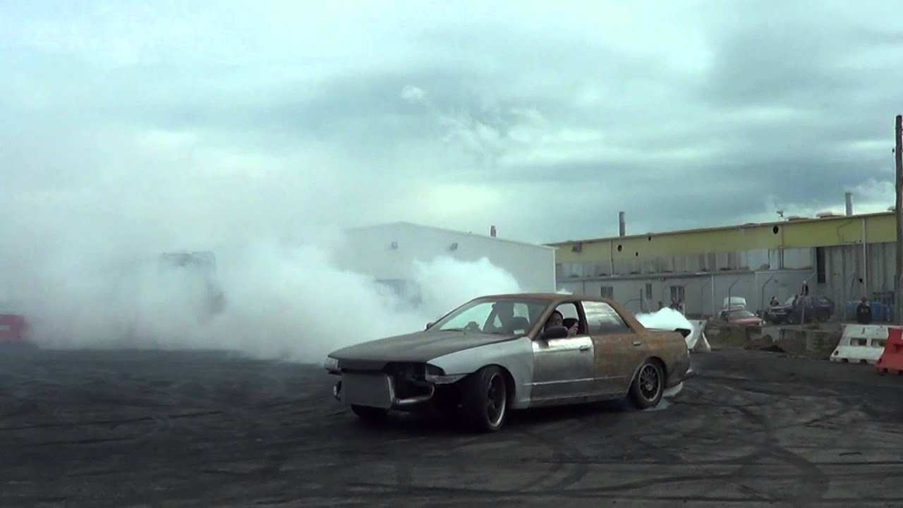 R32 GTS-t @ Wangas Skids - YouTube