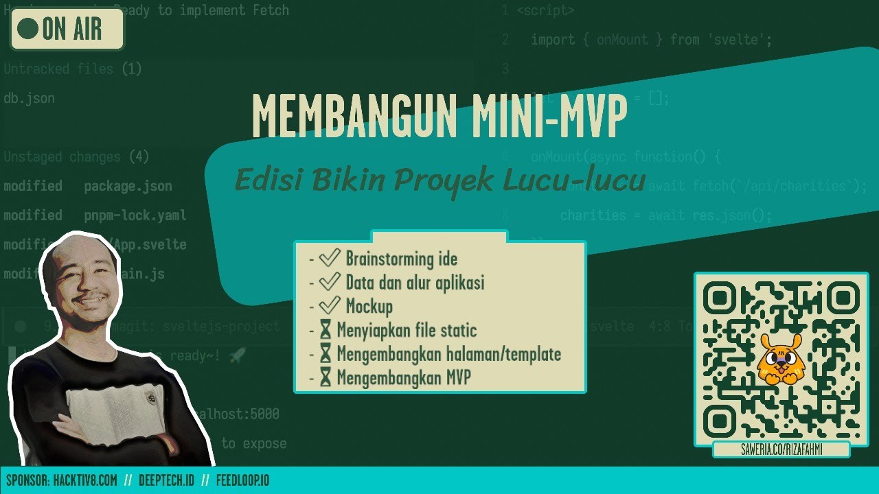 🔴 Membangun Mini-MVP Bagian 3 - YouTube