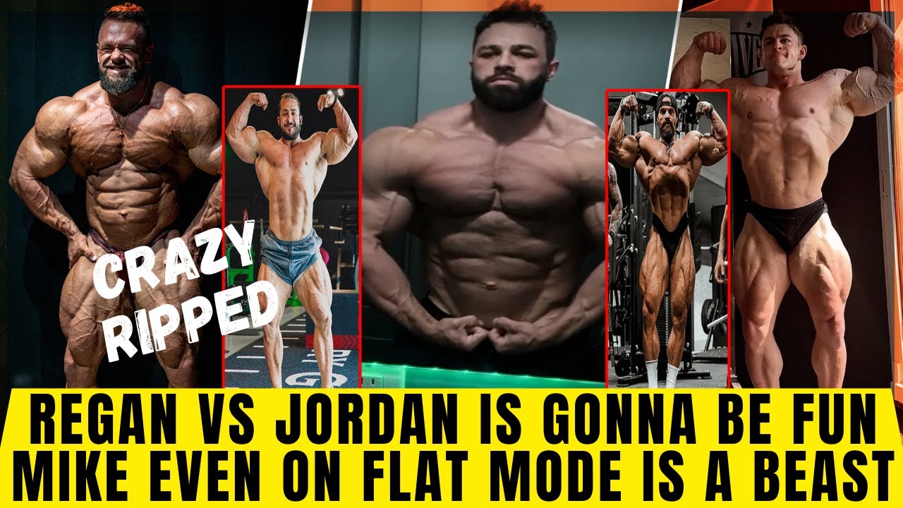 Regan is doing France + Jordan is Crazy Ripped + Mike looks untouchable ...