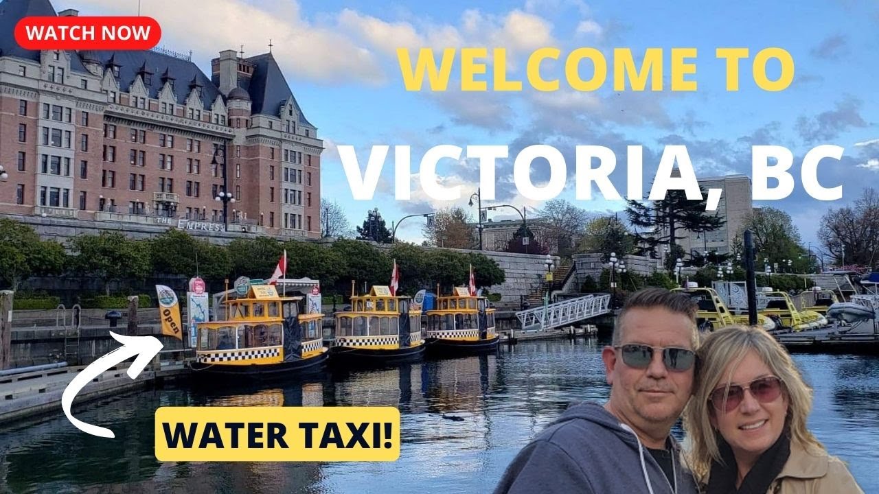 The road to VICTORIA and the harbour WATER TAXIS [Season 2 - Ep. 12 ...