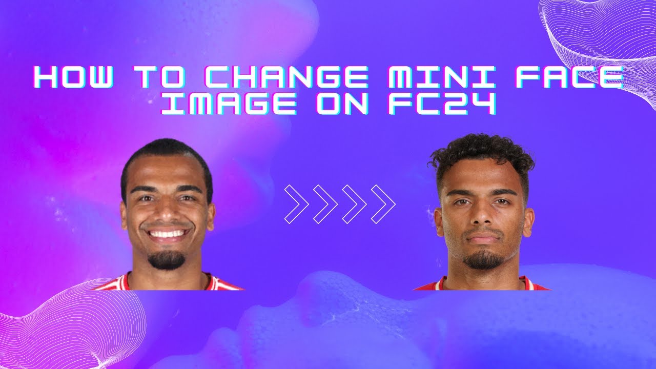 How to Change Mini Face image on FC24 - YouTube