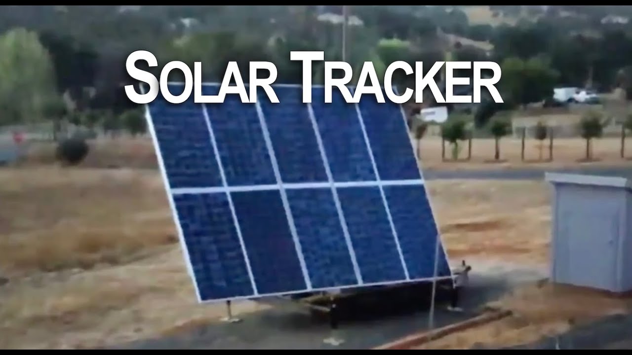 Dual axis solar controller - YouTube
