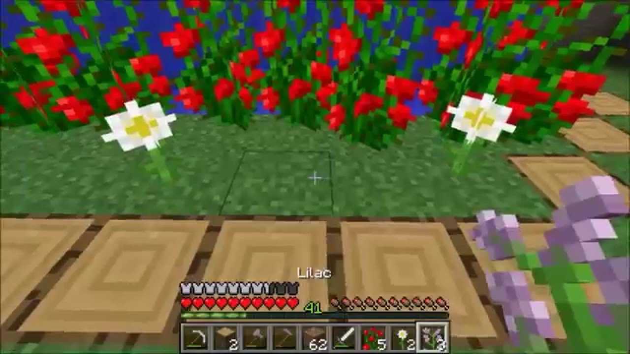 Minecraft: CANTEIRO DE FLORES SURVIVAL EP 10 - YouTube