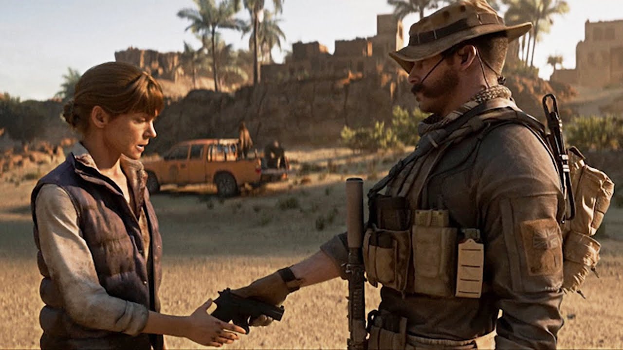Cpt. Price and Kate tells Gaz how they met - YouTube