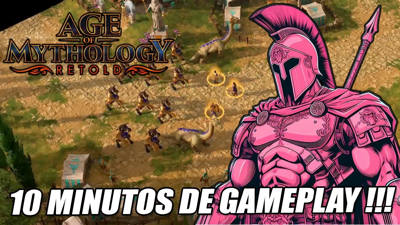 Tenemos Gameplay de AGE OF MYTHOLOGY: RETOLD ! - YouTube
