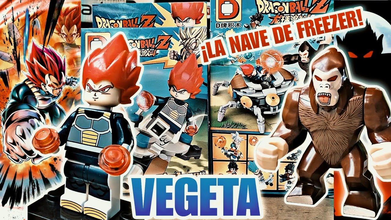 EL PRÍNCIPE de los Saiyajin y un Ozaru | Reseña Lego Bootleg Dragon ...
