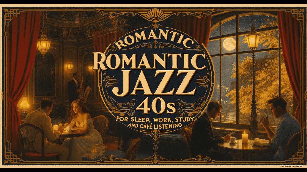 Romantic Jazz 40s – Relaxing Jazz for Sleep, Work, Study & Café ...