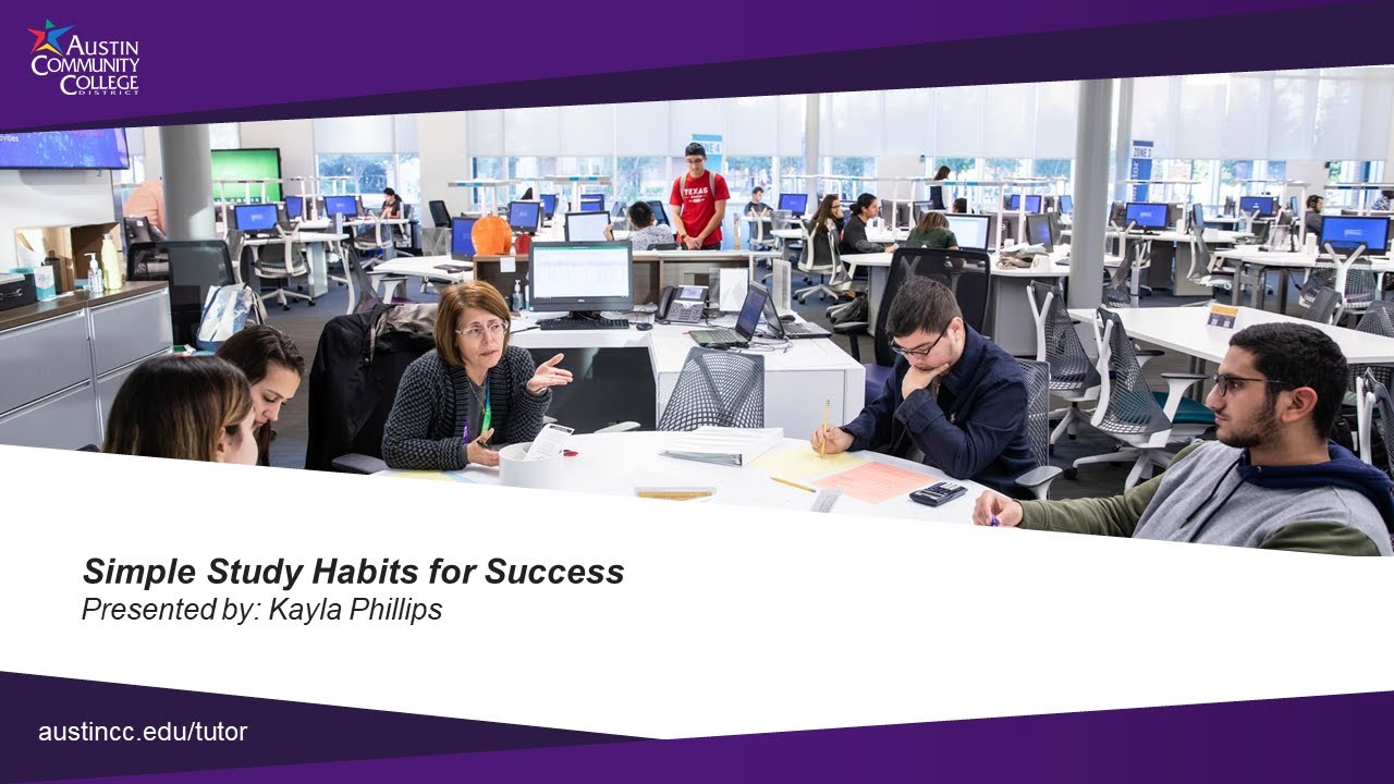 Simple Study Habits for Success - YouTube
