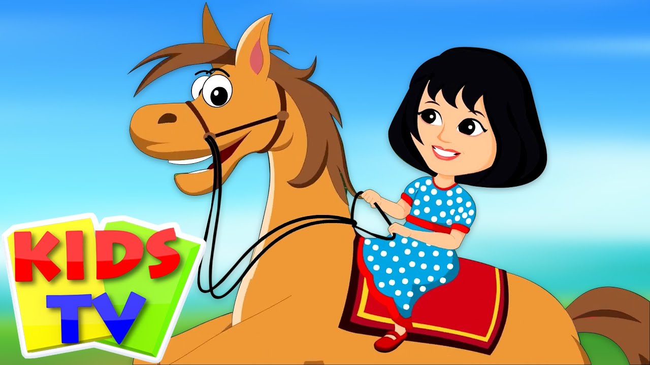 Chal Chal Gurram, చల్ చల్గు ర్రం, Telugu Rhymes and Cartoon Video by ...