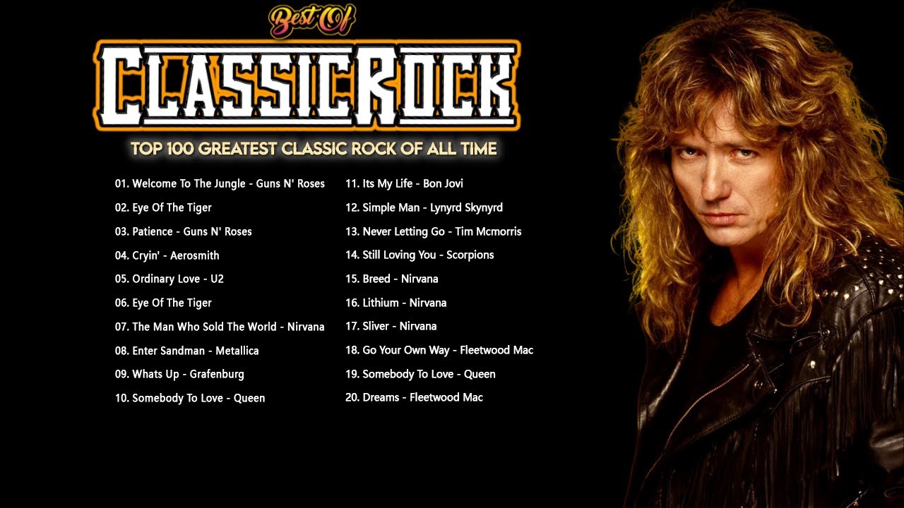 Greatest Classic Rock Collection Of All Time 🎸 Guns N' Roses, U2... 🎸 ...