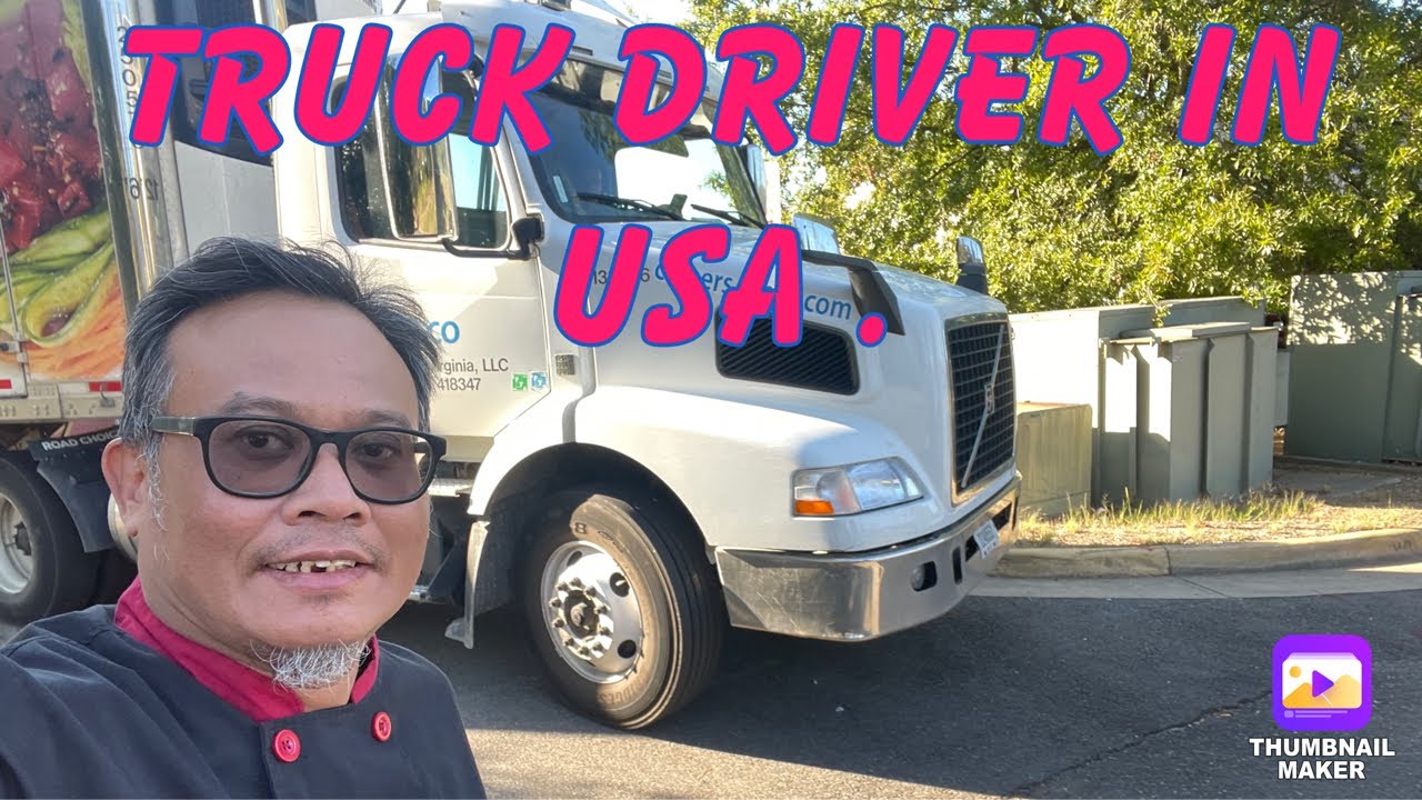 Spill sopir truck trailer Di amerika ( lokal) sysco driver… ( adam driver) - YouTube