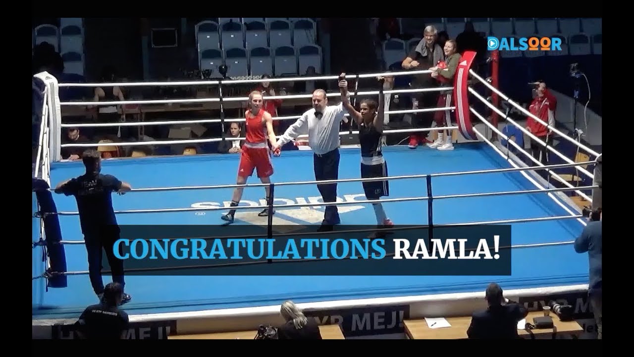 RAMLA - A SOMALI FEMAL BOXER - WINS HER LATEST FIGHT - YouTube