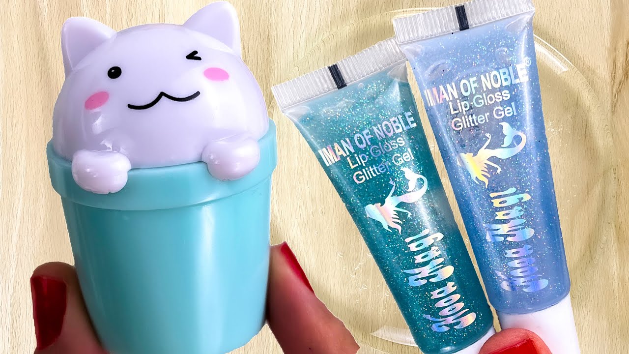 Slime MAKEUP Mixing!! Satisfying Slime Coloring!! ★ASMR★ #153 - YouTube