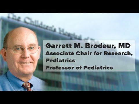 "Targeted Therapy for Human Neuroblastoma" Garrett M. Brodeur, MD - YouTube