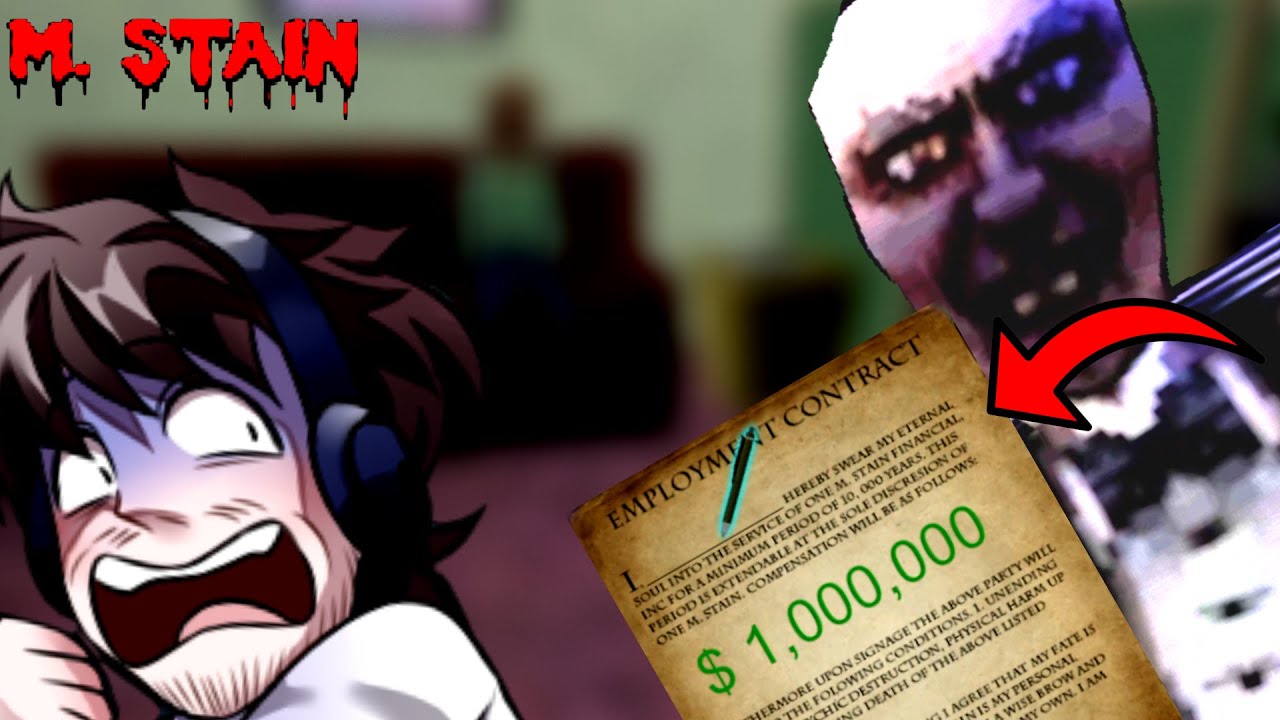 I DIDN'T READ THE FINE PRINT... (LOOK CLOSELY, IM DEAD.) | M. Stain ...