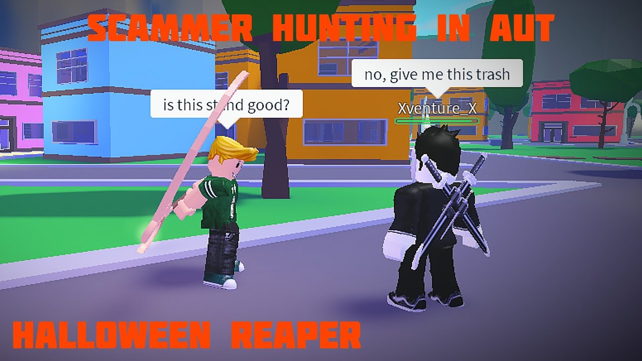 Hunting Scammers with Hallow Reaper|A Universal Time - YouTube