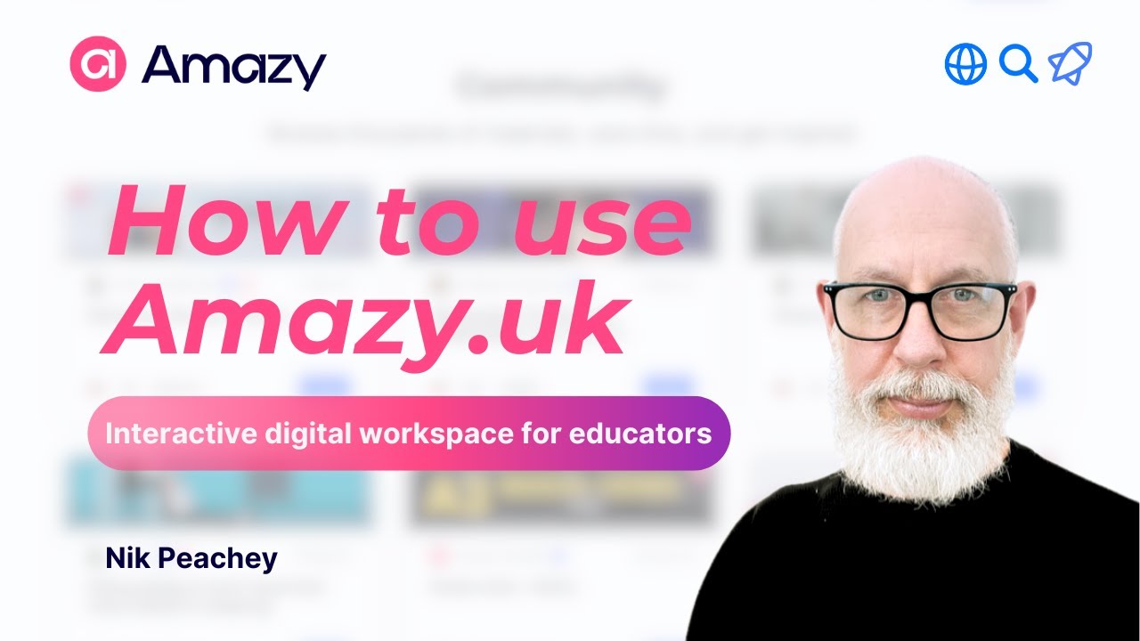 How to use Amazy.uk with Nik Peachey - YouTube