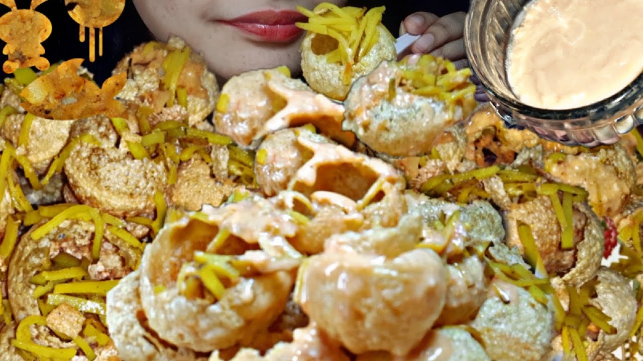 ASMR EATING INDIAN FAMOUS DELICIOUS FOOD SWEET **FUSKHA** WITH YOGURT ...