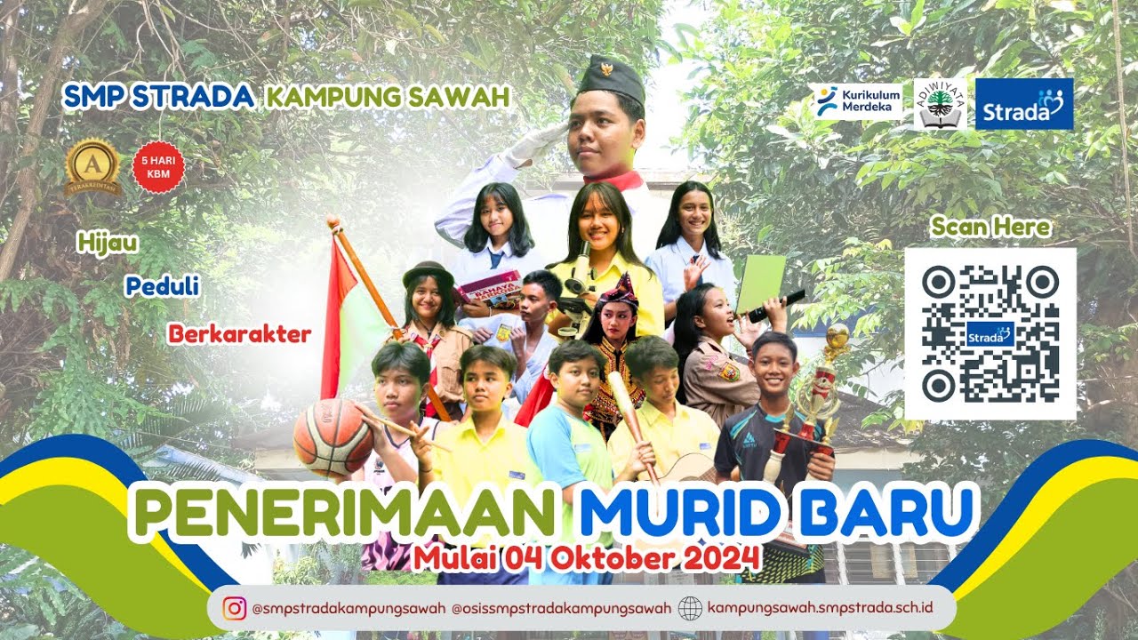 Profil SMP Strada Kampung Sawah - YouTube