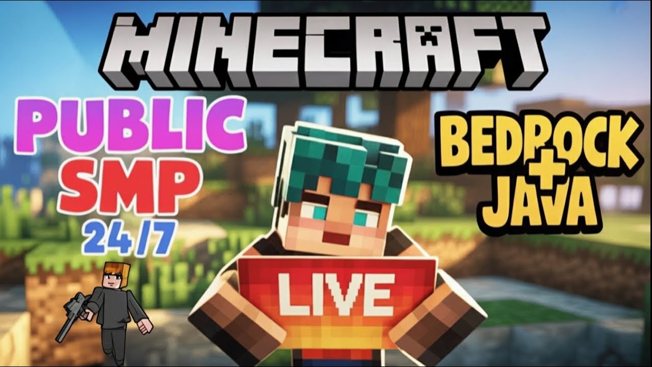 Minecraft Live 🔴 Lets build enderman farm | Epic Shorts - YouTube