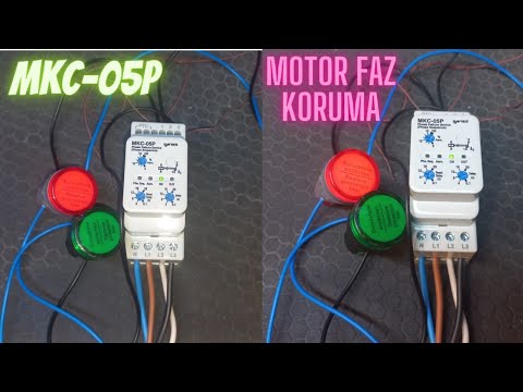 Faz Sıralamalı Motor Koruma Rölesi Motor Koruma Faz Koruma Rölesi Entes ...