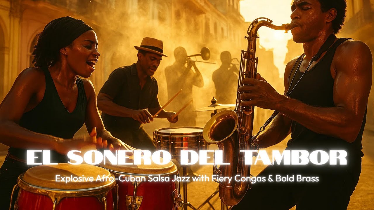 El Sonero del Tambor – Explosive Afro-Cuban Salsa Jazz Instrumental ...