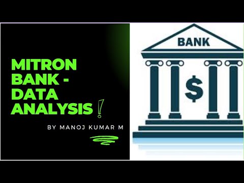 Mitron bank - credit card data analysis || Power BI - YouTube