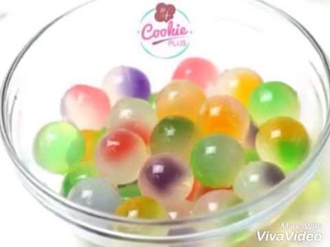 Jelly fruit ball - YouTube