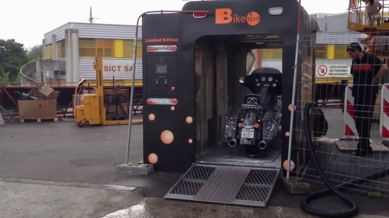 哈雷HARLEY-DAVIDSON - automatic motorbike washer / bike wash machine ...