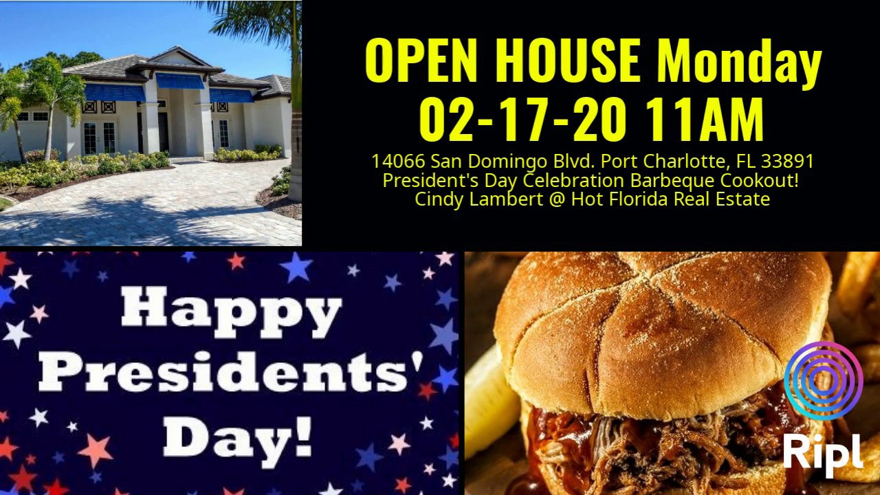 OPEN HOUSE Monday 02-17-20 11AM - YouTube