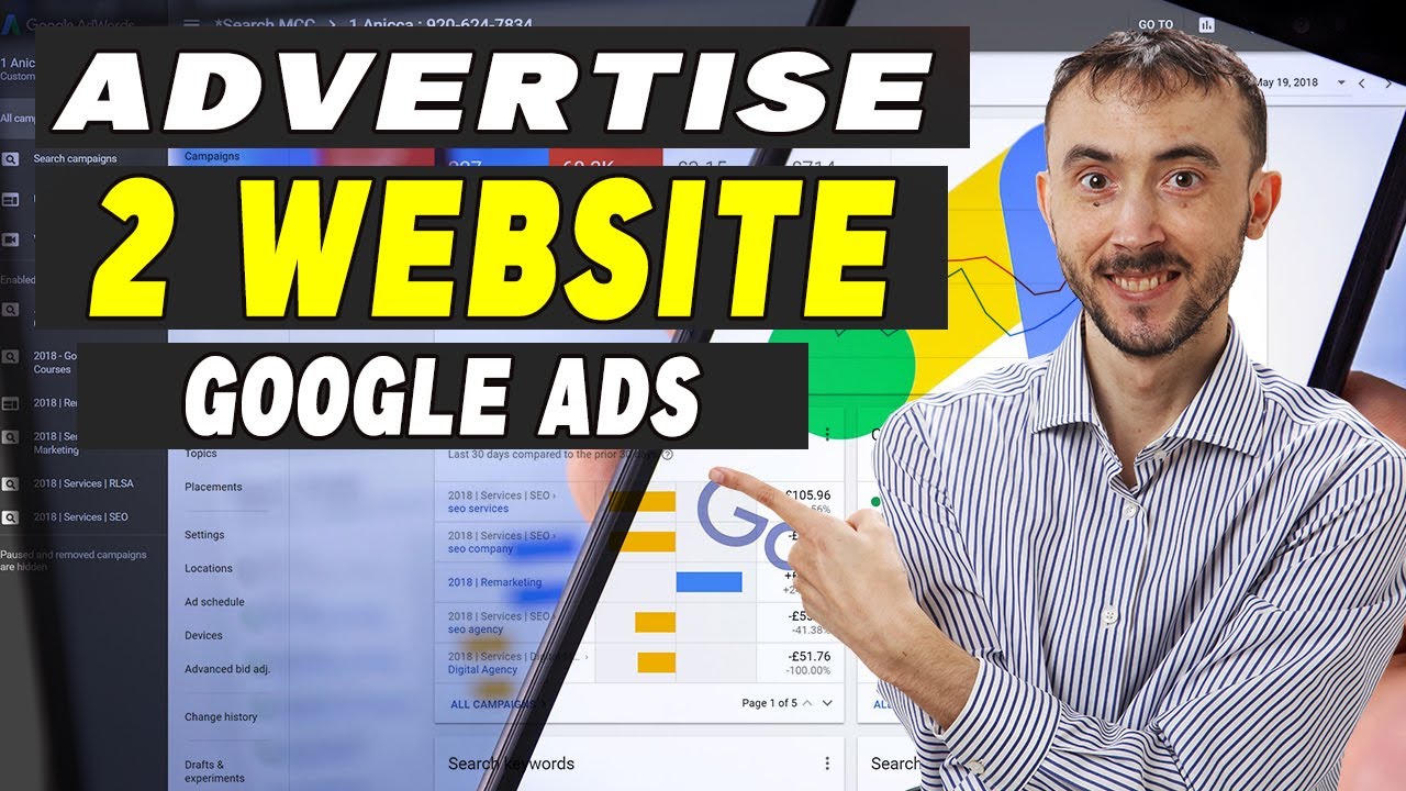 How To Advertise 2 Websites At The Same Time On Google ADs - YouTube