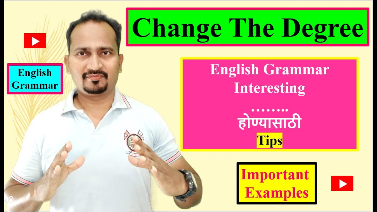Change The Degree Part 1 - YouTube