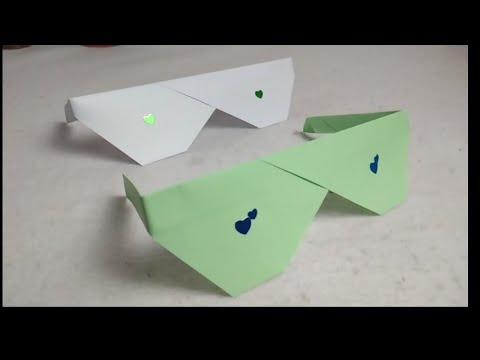 Cara Membuat Kacamata Viral Di Tiktok Dari Kertas | Kacamata Kertas