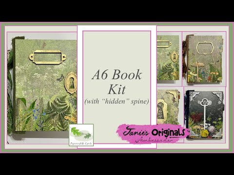 A6 Book Making Kit - YouTube