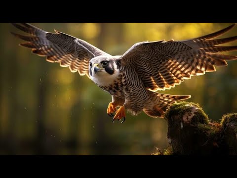 A Lesson in Hunting Of Falcon 🦅 | Real World Animal #bad natured # ...