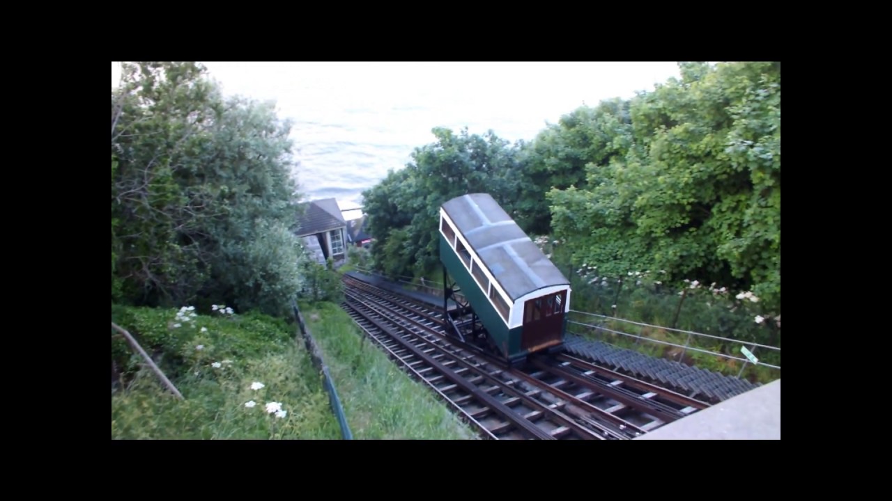Scarborough Spa cliff Lift - YouTube