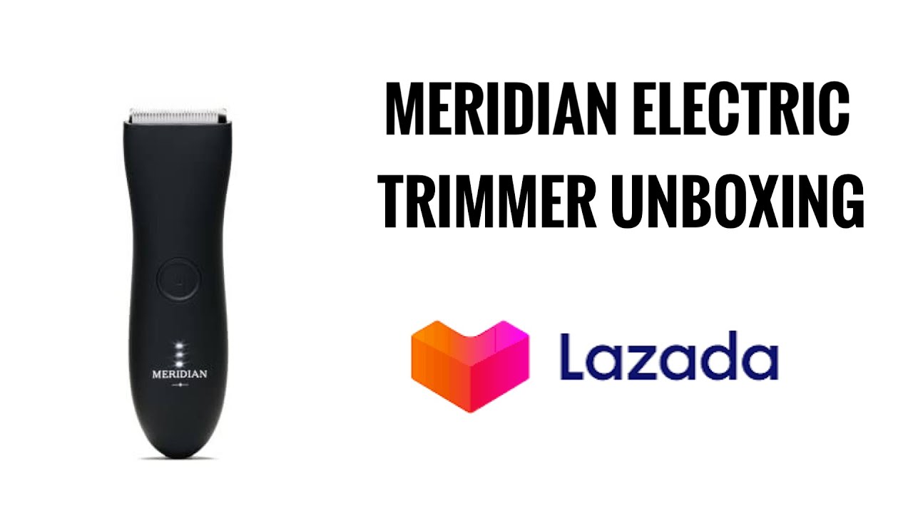 Meridian Electric Shaver | Portable | Waterproof Shaver | Lazada - YouTube