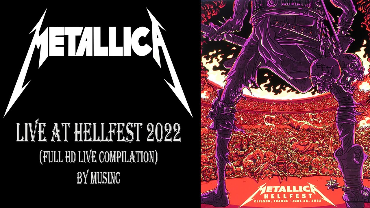Metallica - Full HD Live Compilation (Hellfest 2022) - YouTube