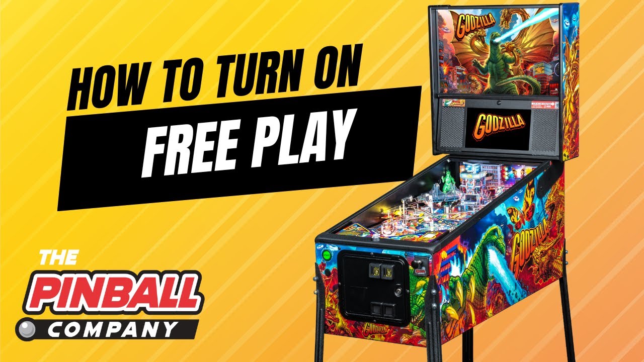 Pinball 101 #20 - How To Turn On Free Play - YouTube