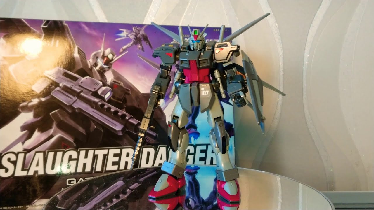 HG Gundam Seed 43 105 Slaughter Dagger GAT-01A2R, 슬로터 대거, スローターダガー ...