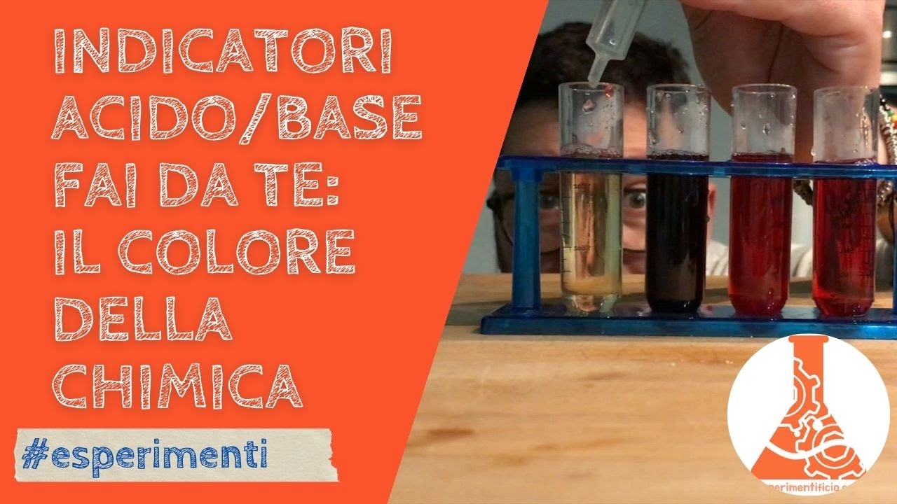Indicatori Acido/Base fai da te: il colore della chimica - YouTube